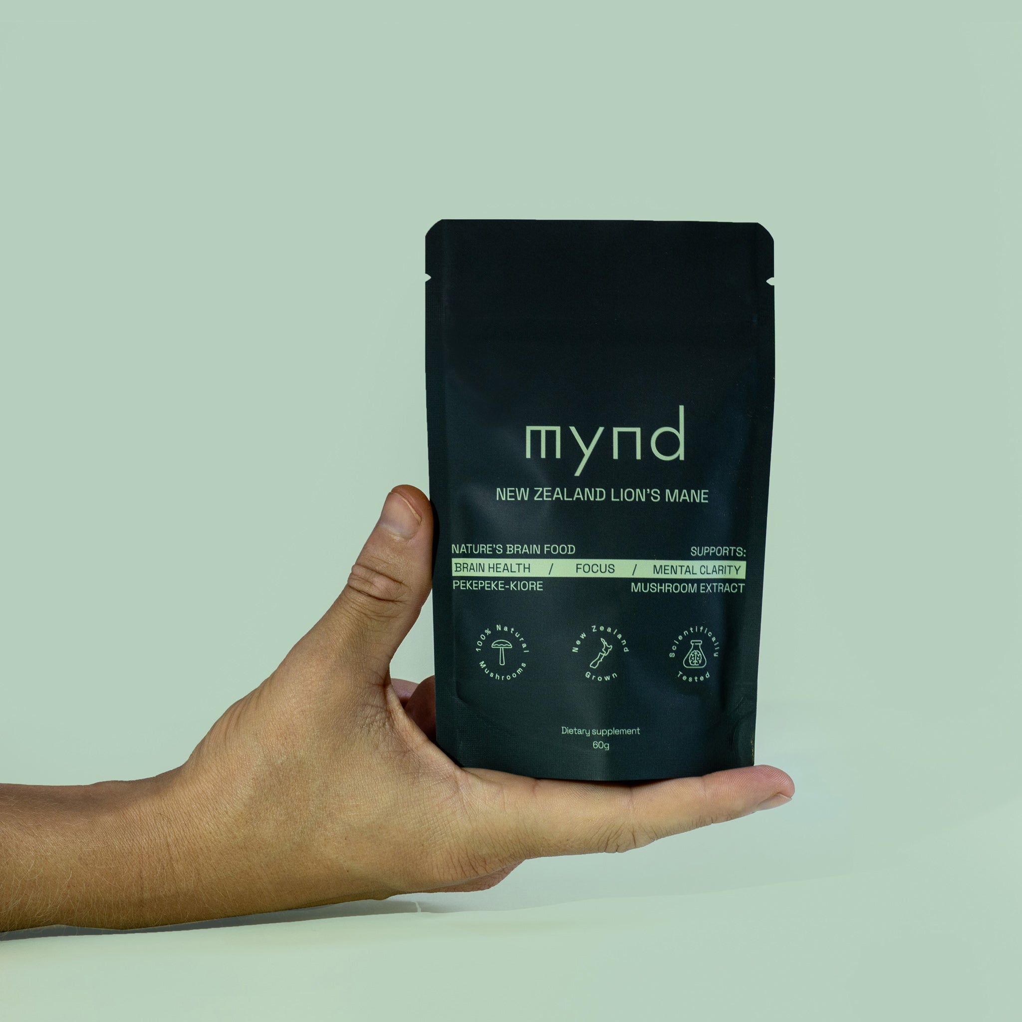Mynd | New Zealand Mushroom Supplements for Brain Health